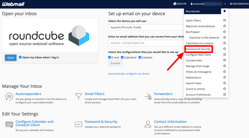 Webmail o2switch : guide d'utilisation de cette interface web